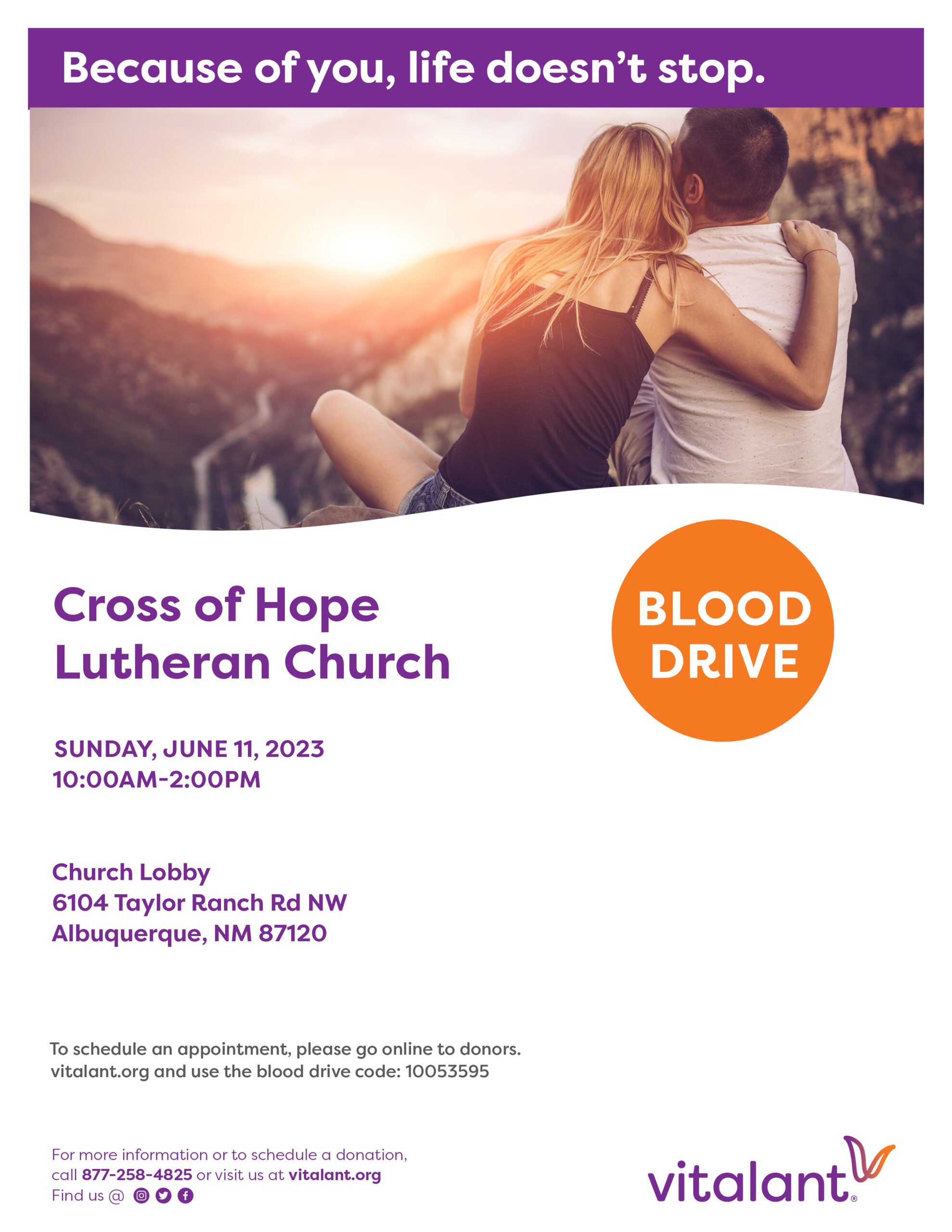 Hope Filled Happenings Display | Cross Of Hope